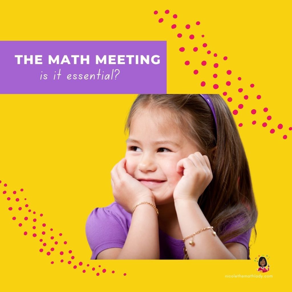 5 Lifetime Benefits to Doing the Saxon Math Meeting | Nicole the Math ...